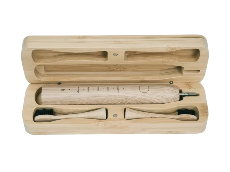 Eco Friendly Bamboo Electric Toothbrush - Dentist Approved – Nouvique ...