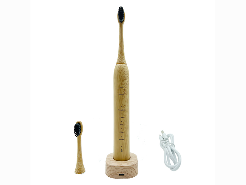 Eco Friendly Bamboo Electric Toothbrush - Dentist Approved – Nouvique ...