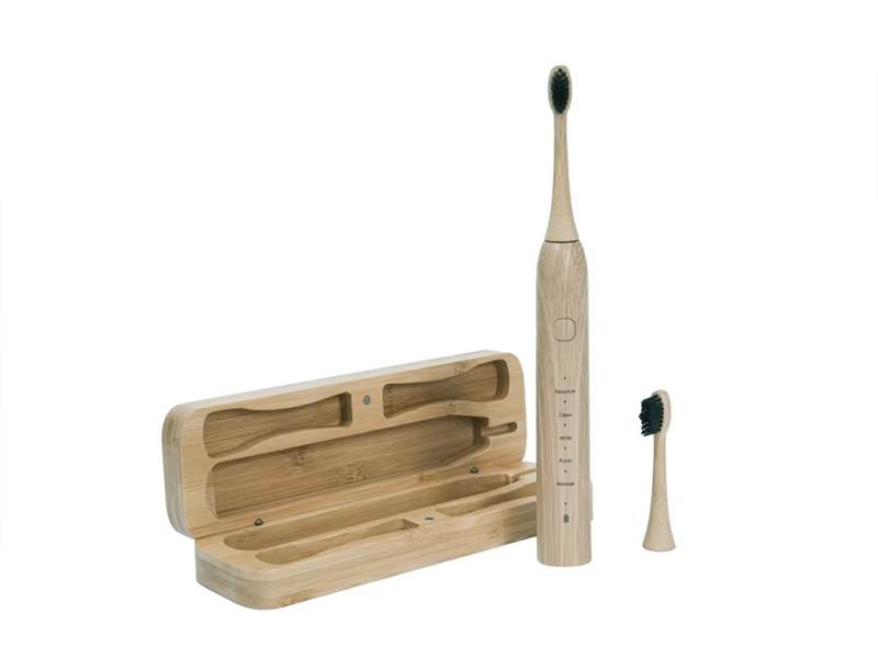 Eco Friendly Bamboo Electric Toothbrush - Dentist Approved – Nouvique ...
